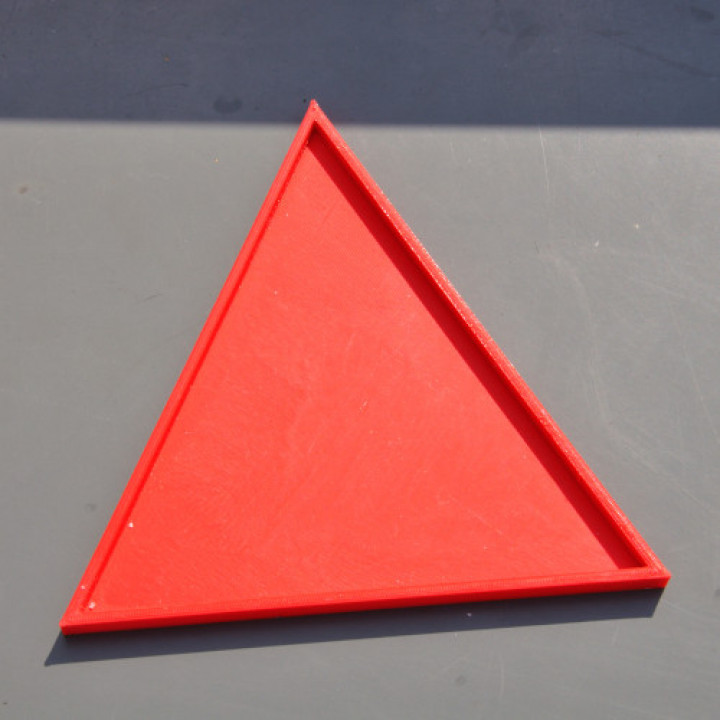 3D Printable Triangle Tangram Puzzle by Walter Sauf