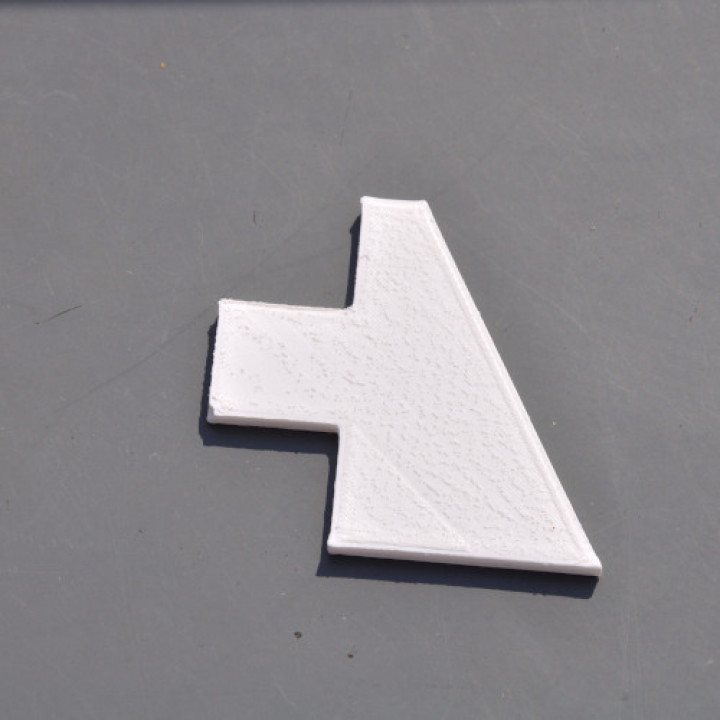 3D Printable Triangle Tangram Puzzle by Walter Sauf