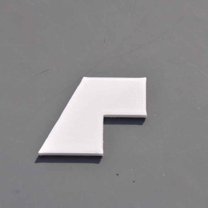 3D Printable Triangle Tangram Puzzle by Walter Sauf