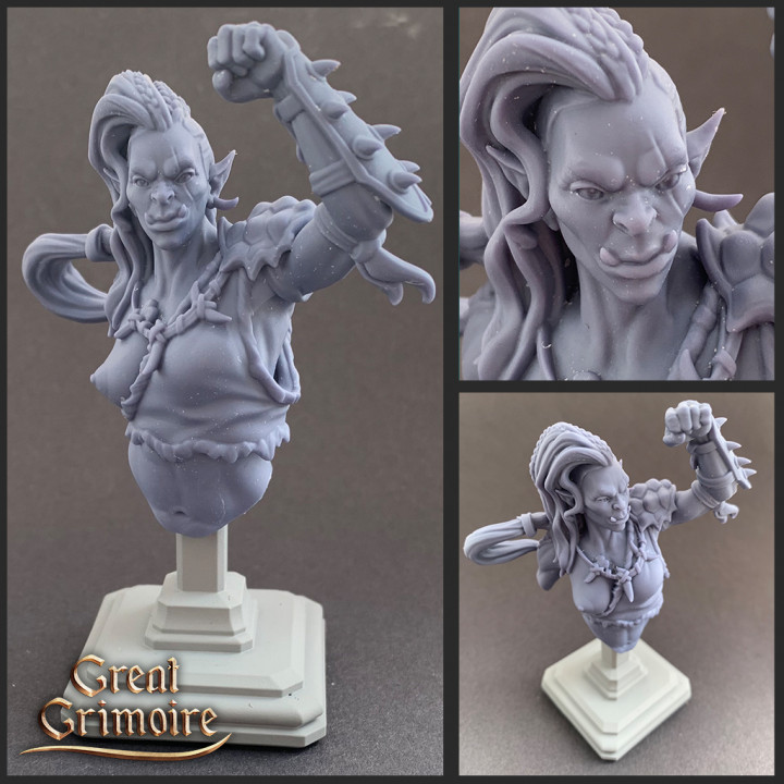 3D Printable Busts Vol.8 by Great Grimoire