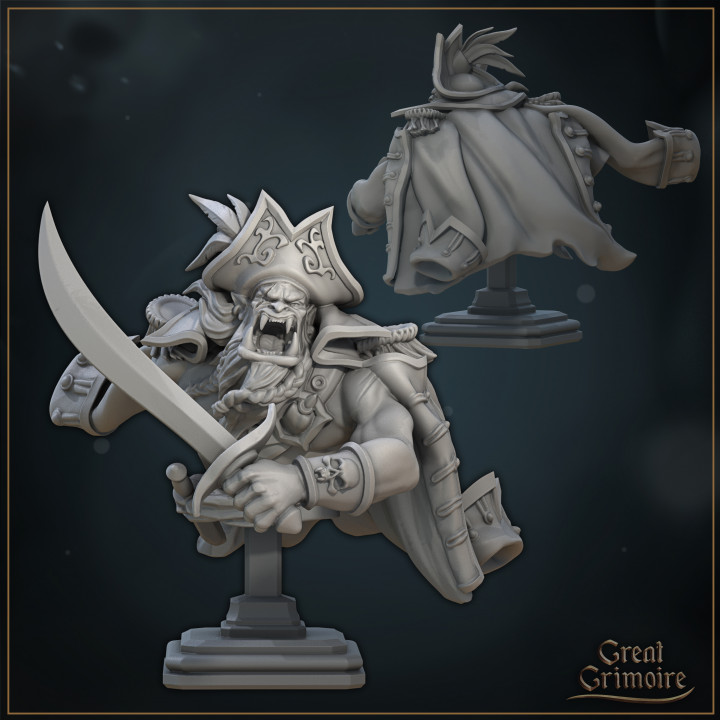 3D Printable Busts Vol.8 by Great Grimoire