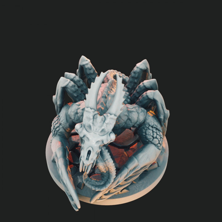 3D Printable Hellish Beast by TheSurrealFactory