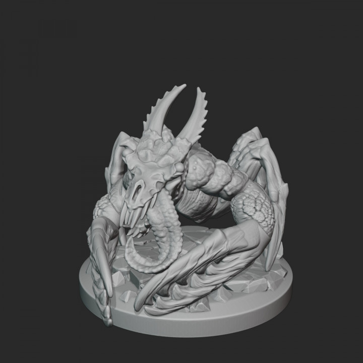 3D Printable Hellish Beast by TheSurrealFactory