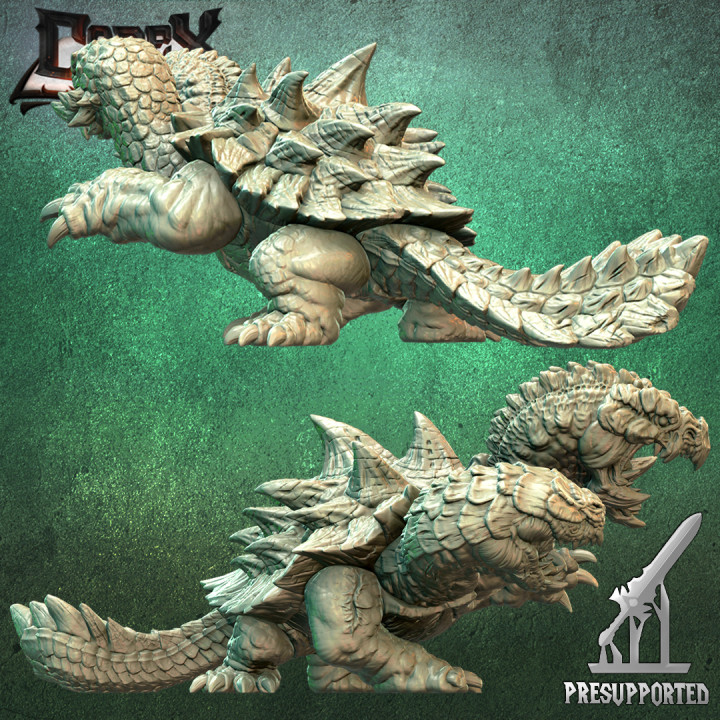 3D Printable Hydra Turtle by Codex Universalis