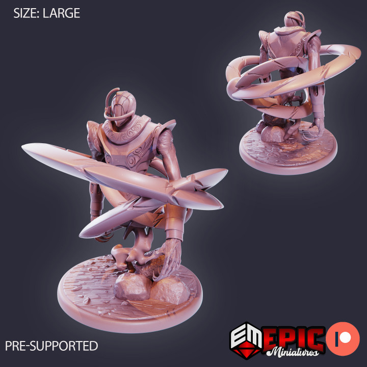 3D Printable Darkness Elemental / Ancient Shadow of Death / Dark ...