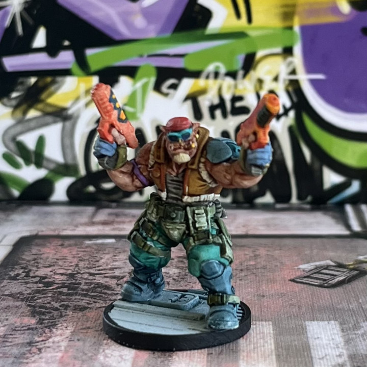3D Print of UGOK REBEL SERGIO TWO BETTER THAN ONE by ToyGameFan