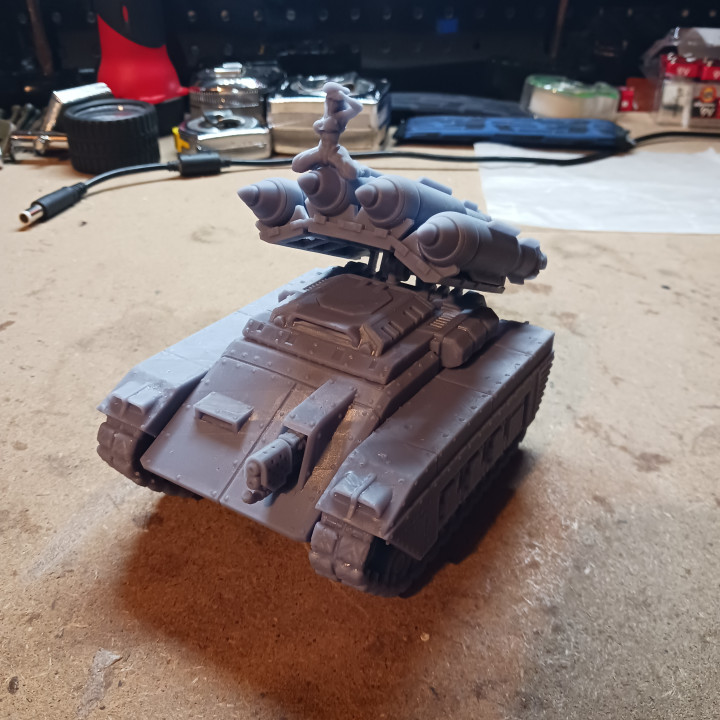 3D Print of Multiple Missile Launcher module for Cerberus IFV by ...