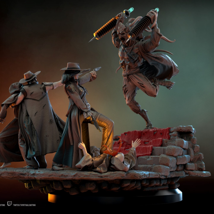 3D Printable Aleric the Craven - Full July 2022 Release by Ritual Design