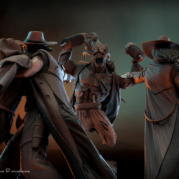 3D Printable Aleric the Craven - Full July 2022 Release by Ritual Design