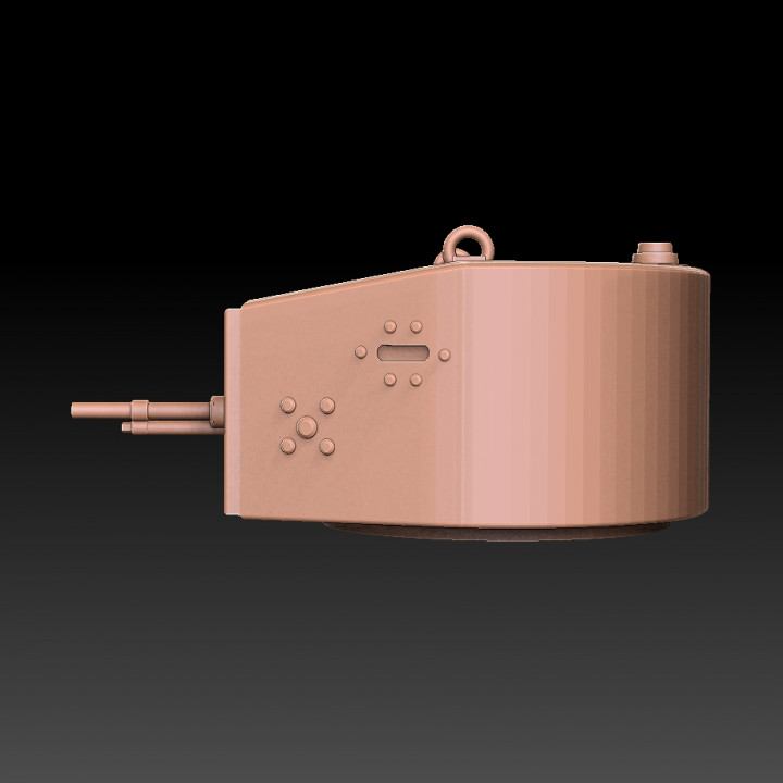 3D Printable T35 Tank Turrets by Sharedog Miniatures