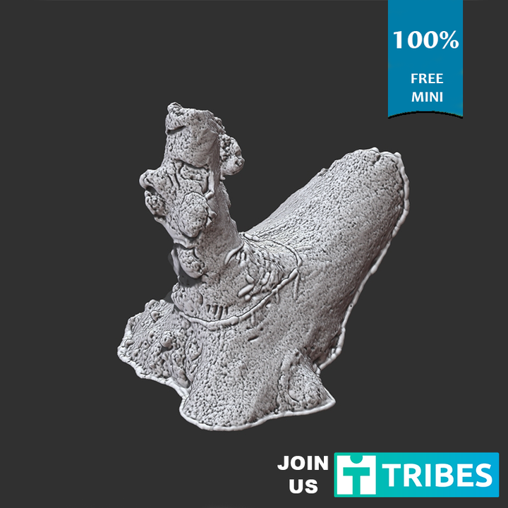 3D Printable Tree root by Sculpting George