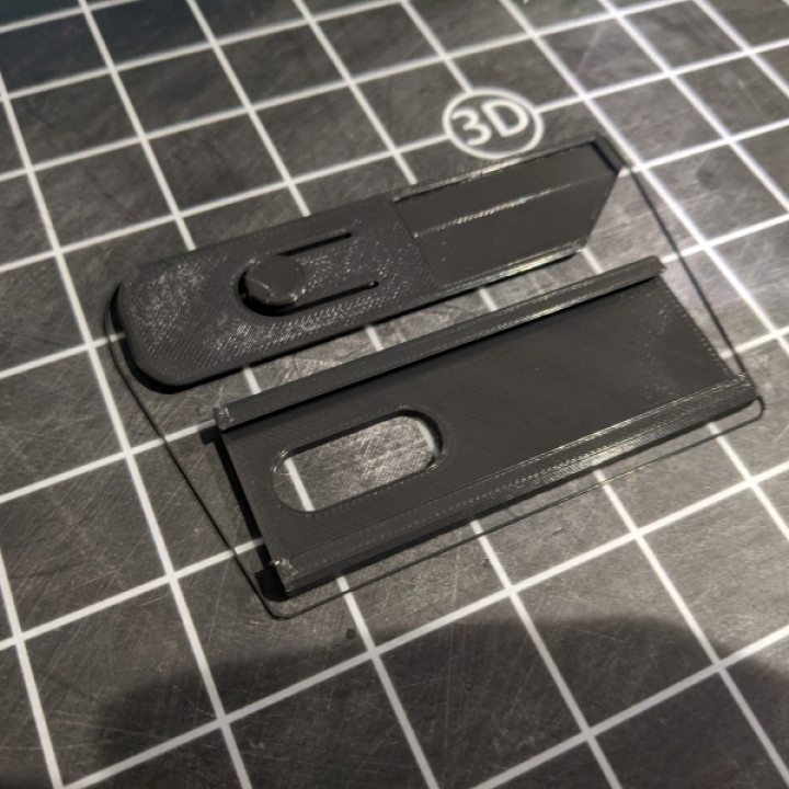 3D Printable Retractable Single-Edge Razor Box-Cutter by Josh