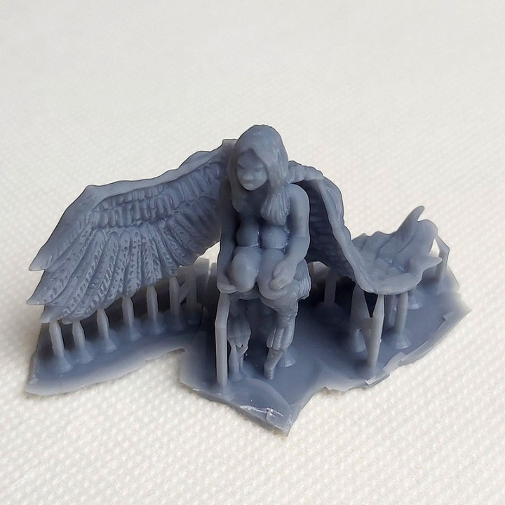 3D Printable Harpy by Sculpting George