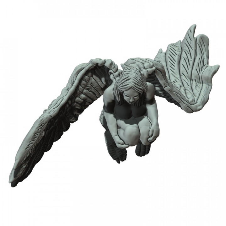 3D Printable Harpy by Sculpting George