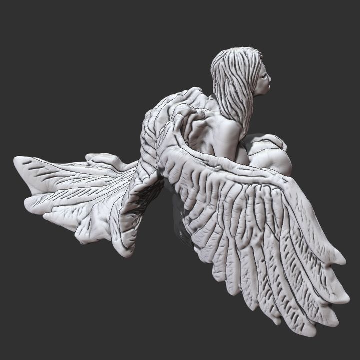 3D Printable Harpy by Sculpting George