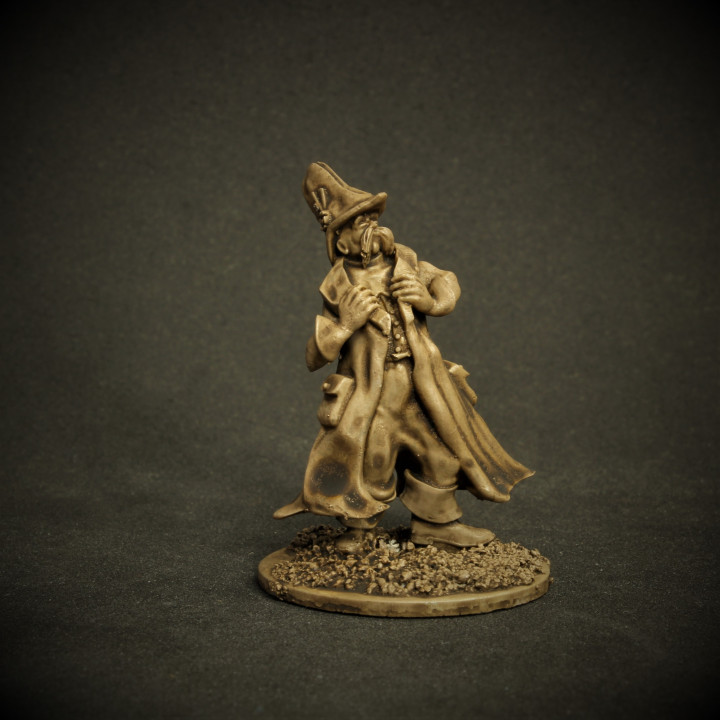 3D Printable Captain Flack by Knucklebones Miniatures