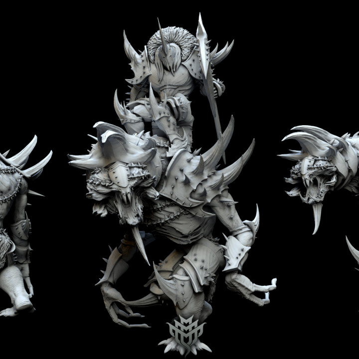 3D Printable Devient Crawler (rider and no rider) by Mini Monster Mayhem