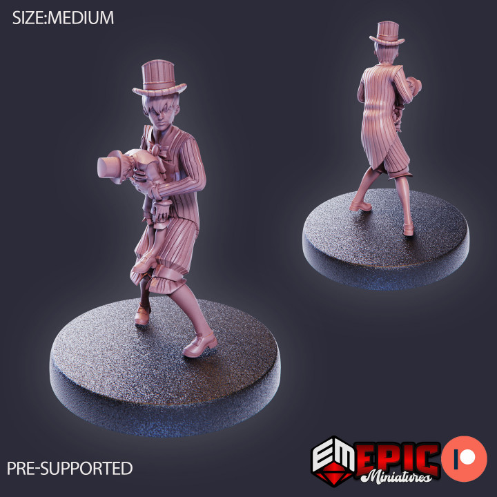 3D Printable Puppeteer Ethan Set / Master of Control / Dark & Enigmatic ...
