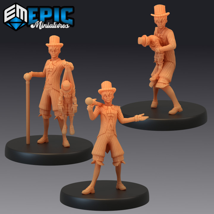 3D Printable Puppeteer Ethan Set / Master of Control / Dark & Enigmatic ...