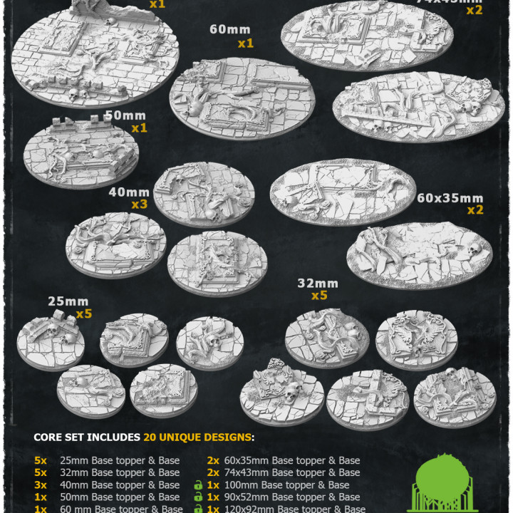 Wargame Bases and Toppers 2.0 Campaign - MyMiniFactory