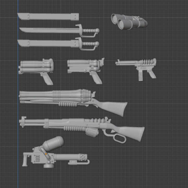 3D Printable Diesel Monobikes by ddd_martin_miniatures