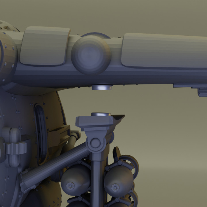 3D Printable Diesel VTOL by ddd_martin_miniatures