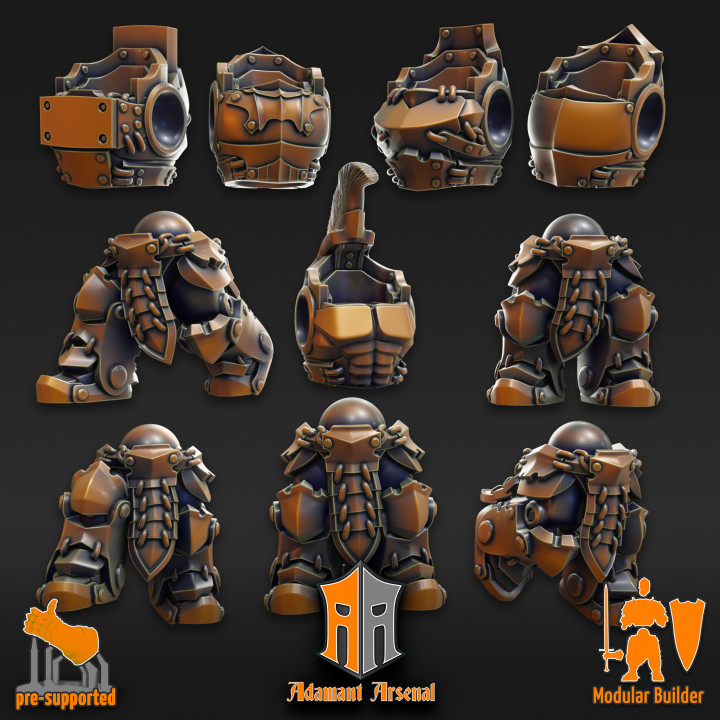 3D Printable Steel Golem Builder by Adamant Arsenal