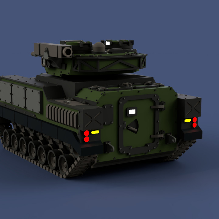 3D Printable TH-3 Wolf Spider APC by Tread Heads