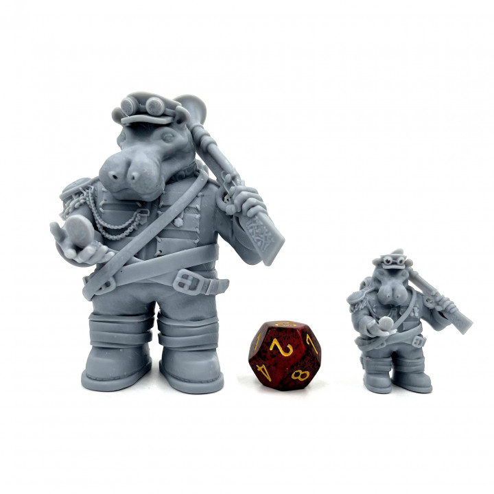3D Printable Giff - 32mm and 75mm by 2moronic miniatures