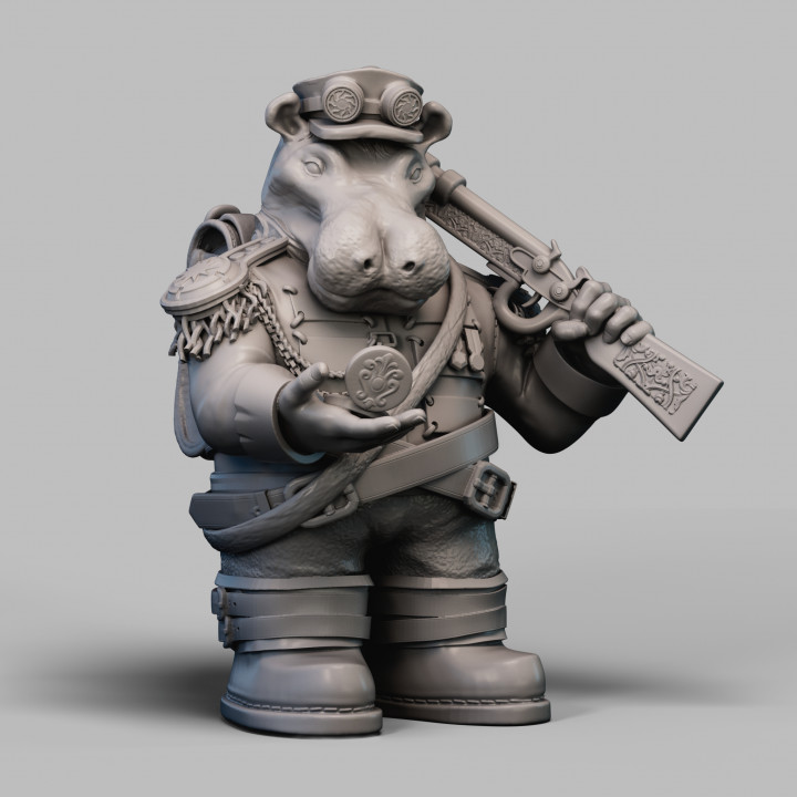 3D Printable Giff - 32mm and 75mm by 2moronic miniatures