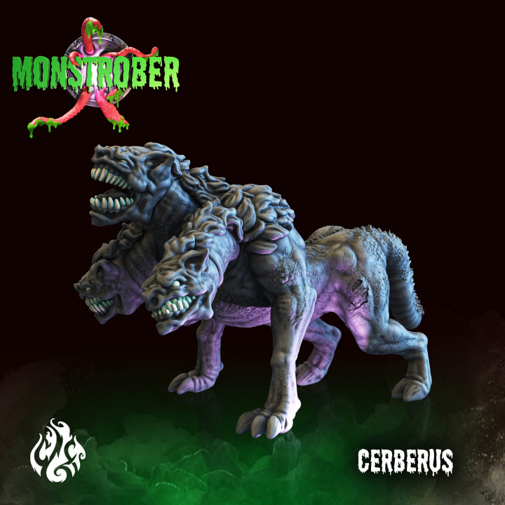 3D Printable Cerberus by Crippled God Foundry