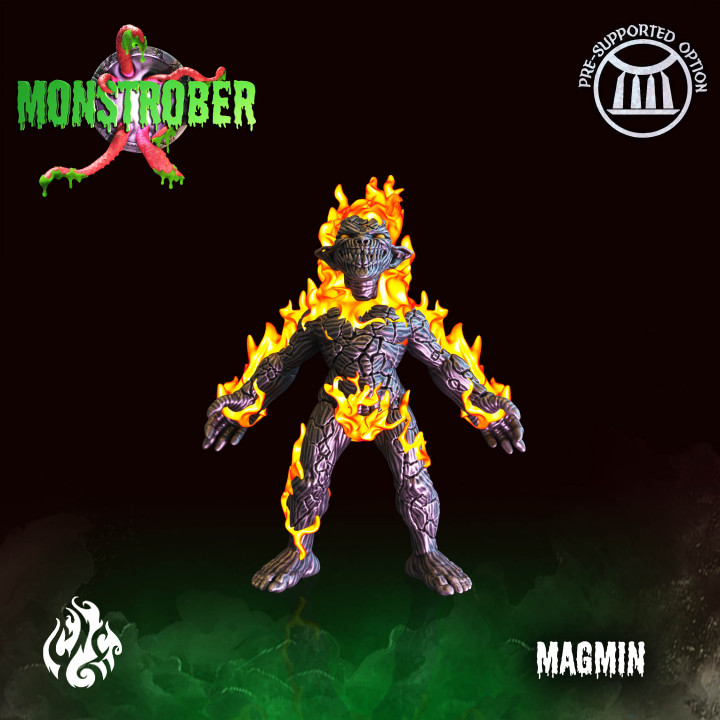 3D Printable Magmin by Crippled God Foundry