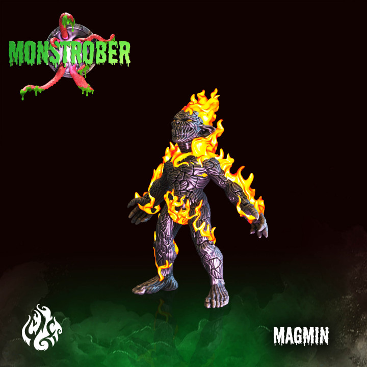 3D Printable Magmin by Crippled God Foundry