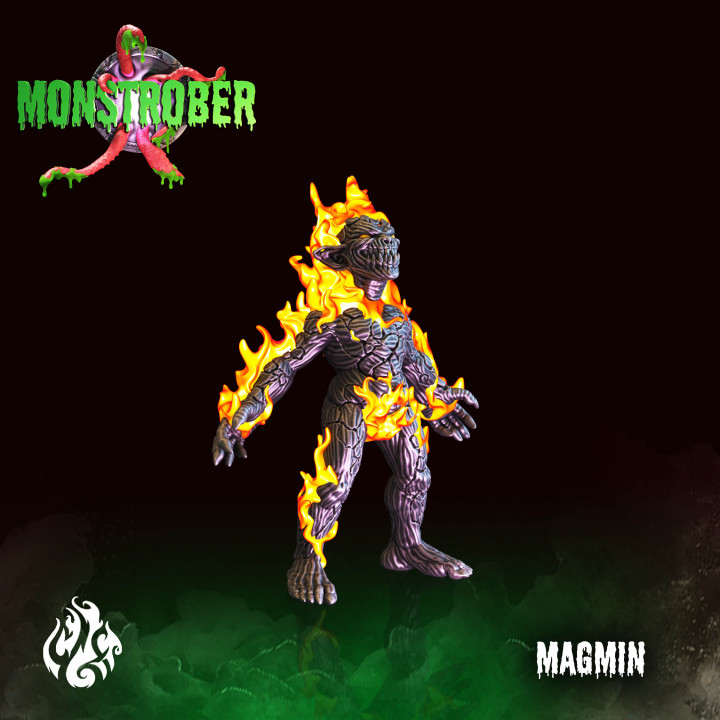 3D Printable Magmin by Crippled God Foundry