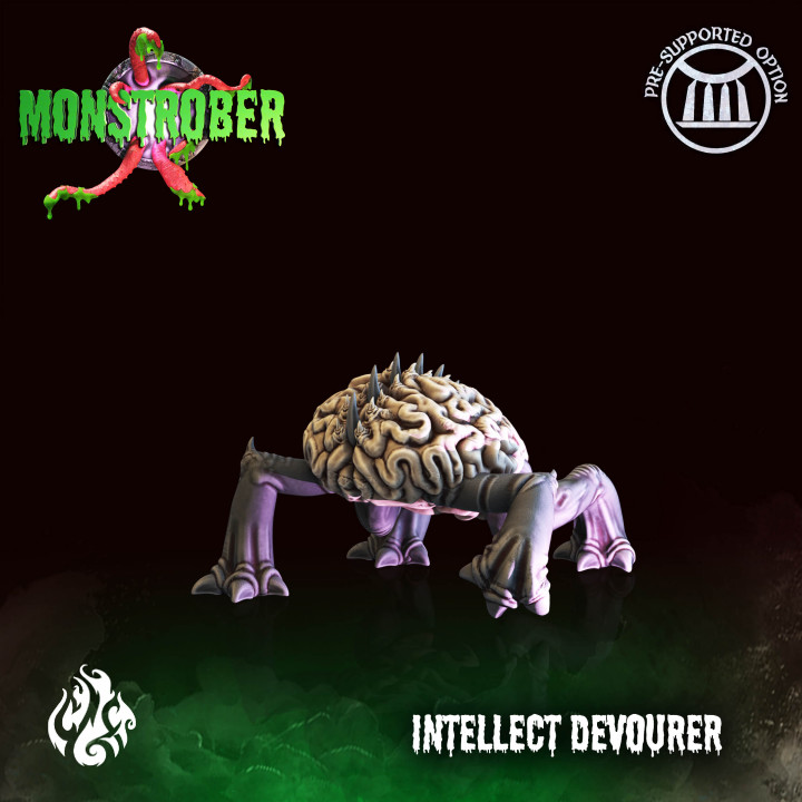 3D Printable Intellect Devourer by Crippled God Foundry