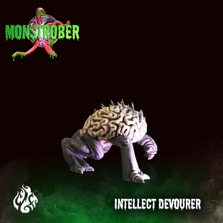 3D Printable Intellect Devourer by Crippled God Foundry
