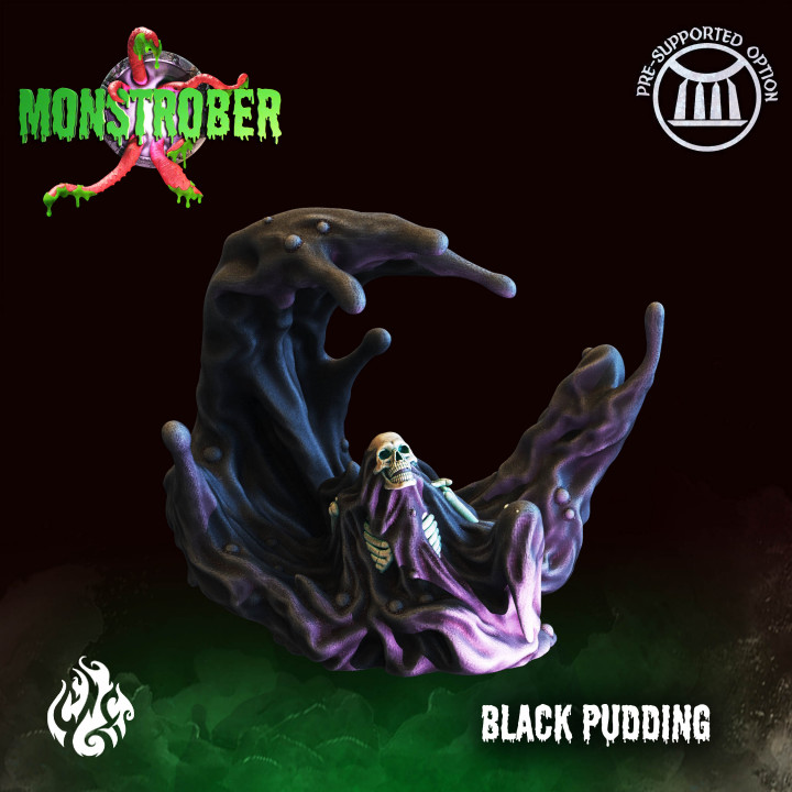 3D Printable Black Pudding by Crippled God Foundry