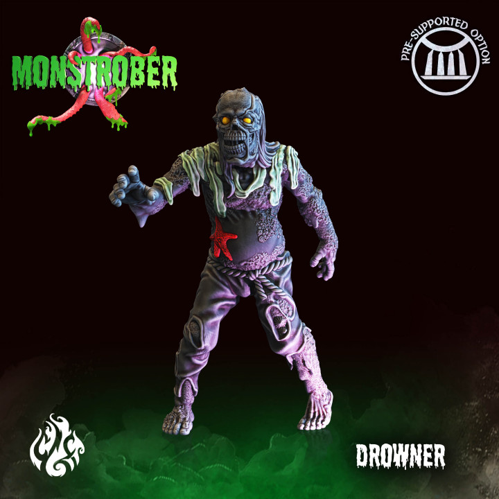 3D Printable Drowner by Crippled God Foundry