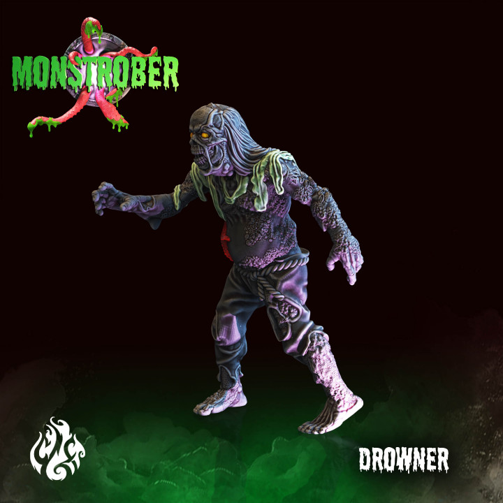 3D Printable Drowner by Crippled God Foundry