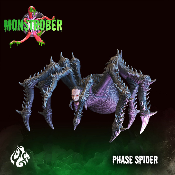 3D Printable Phase Spider by Crippled God Foundry