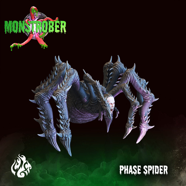 3D Printable Phase Spider by Crippled God Foundry