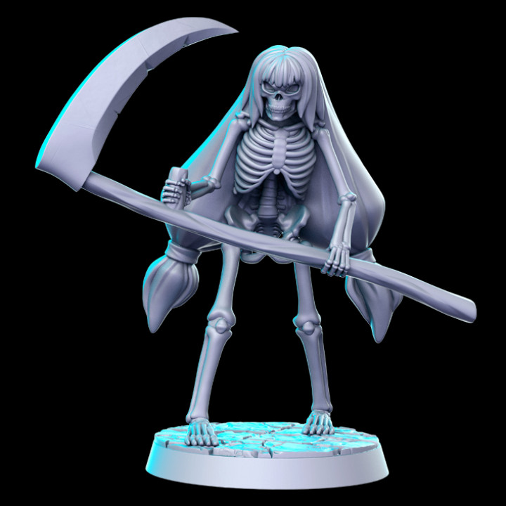 3D Printable Skeleton 2 - 32mm - DnD by RN Estudio