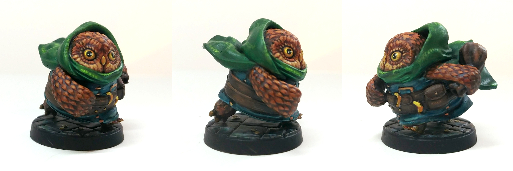 3D Printable Owlkin Thief Miniature - Pre-Supported by Epics N Stuffs