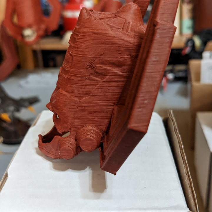 3D Printable Galactus Helmet by Franklin Keener