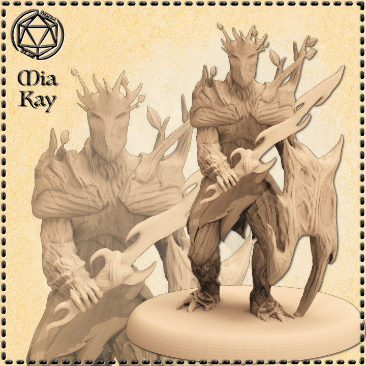 3D Printable Tree God by M3DM