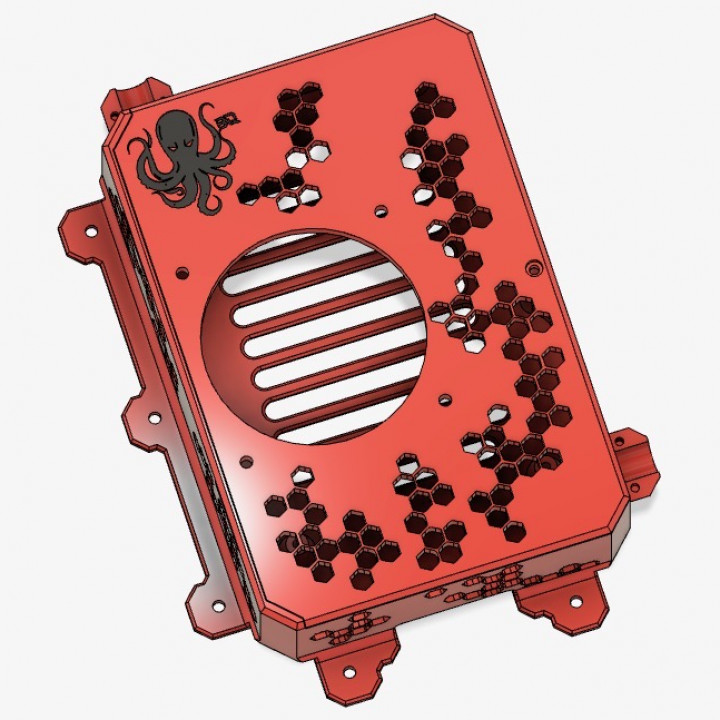 3D Printable BTT Octopus case by Dan Murphy