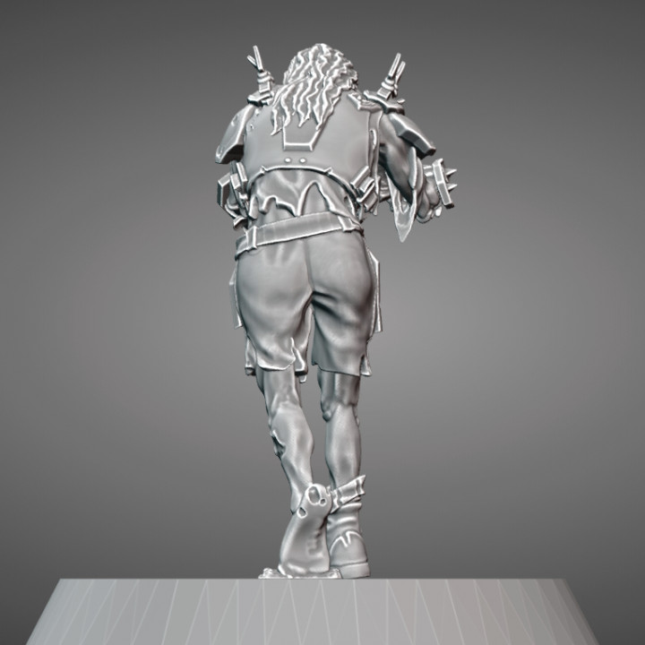 3D Printable Fantasy Football Zombie Lineman 05 by BruteFun Minatures