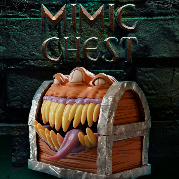 3D Printable Mimic Box by Stlflix