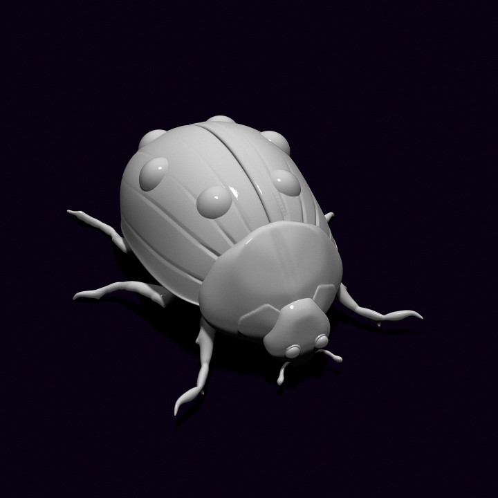 3D Printable LADYBUG TOY by Viktoriya Kabanova