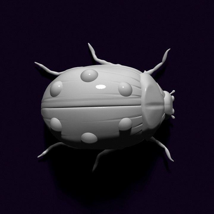 3D Printable LADYBUG TOY by Viktoriya Kabanova